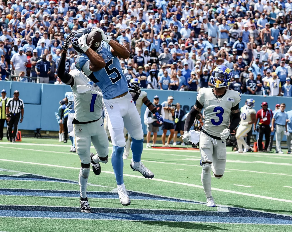 Herndon: Titans' Young Pass Catchers Flashing Early for Struggling Offense