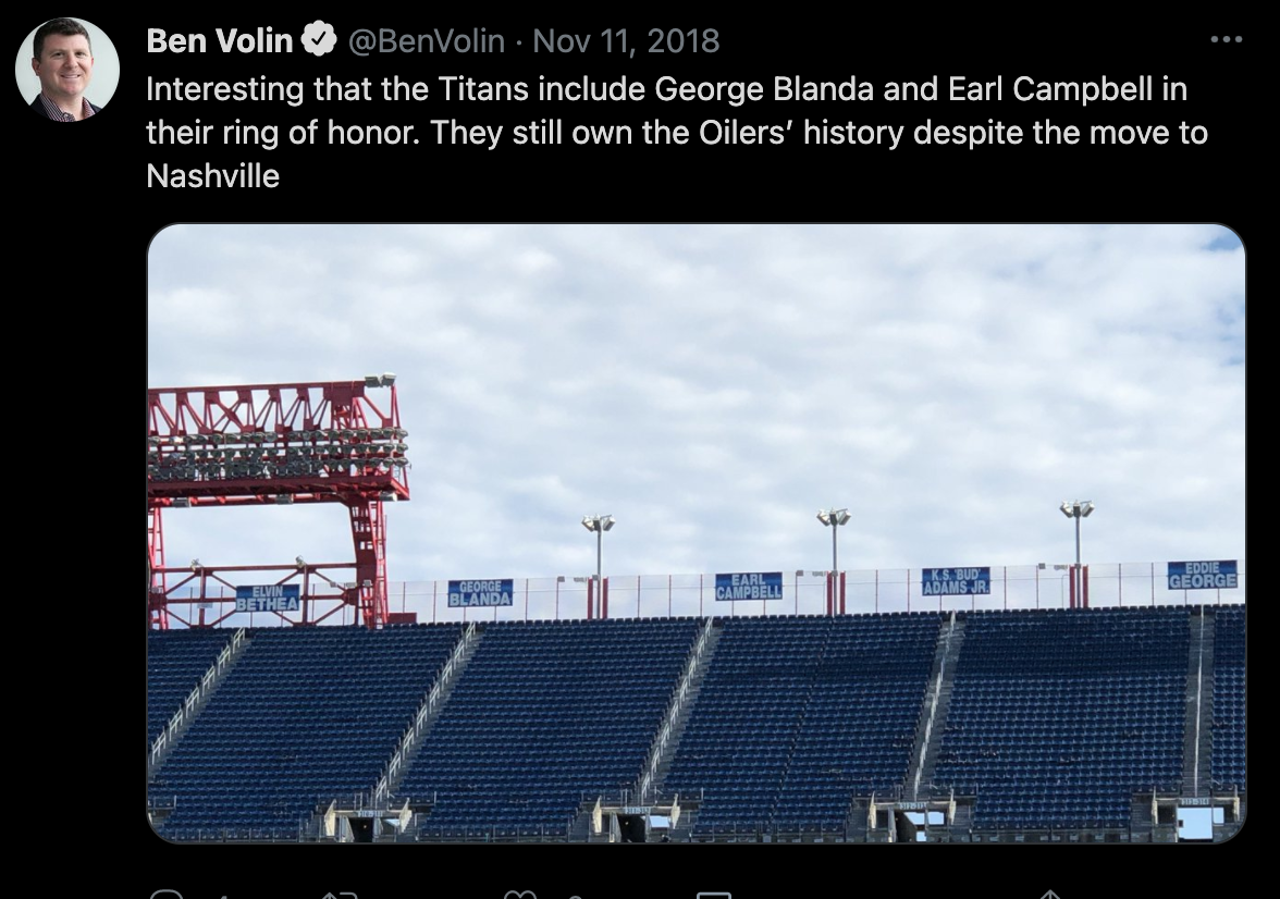 With Three New Inductees, Tennessee Titans Should Upgrade Their Ring of ...